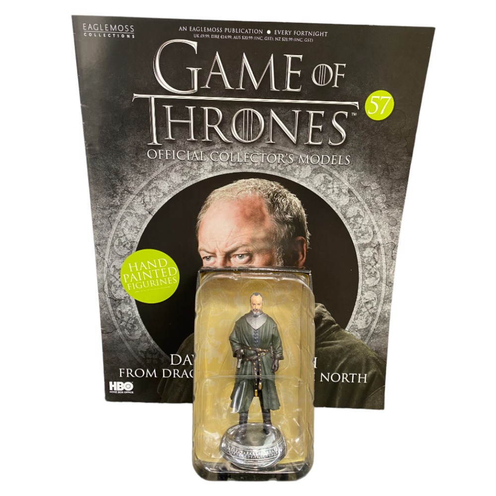 Pre-owned Game of Thrones Eaglemoss Collection- Davos Seaworth From ...